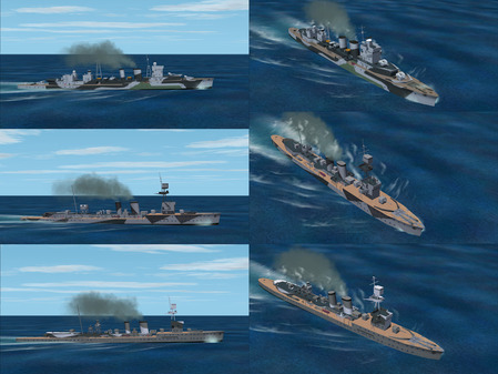 New texture for Stuart277's Caledon class light cruisers | SOH Forums
