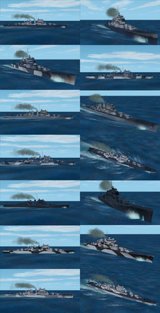 New textures for Virtual Navy USS light cruisers Cleveland Class | SOH ...