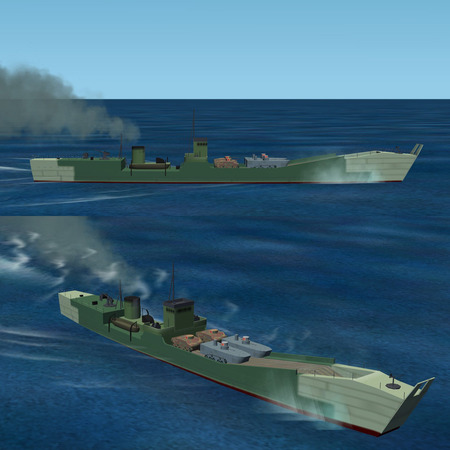 New texture for Stuart277 IJN T101 Landing Ship | SOH Forums