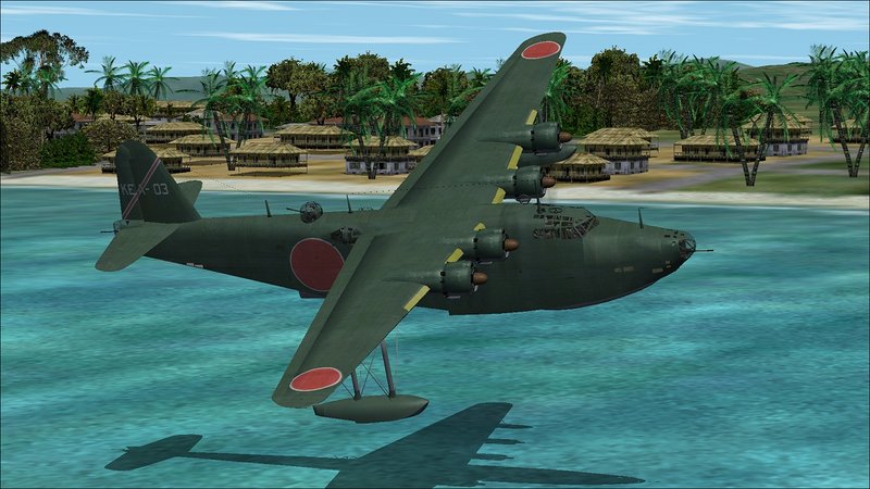 Kawanishi H8K (Emily) Reconnaissance / Bomber Flying Boat (AS-Shessi ...
